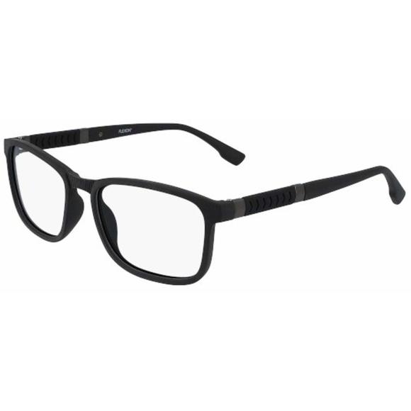 Flexon | Accessories | New Flexon E114 01 Black Flexible Eyeglasses ...